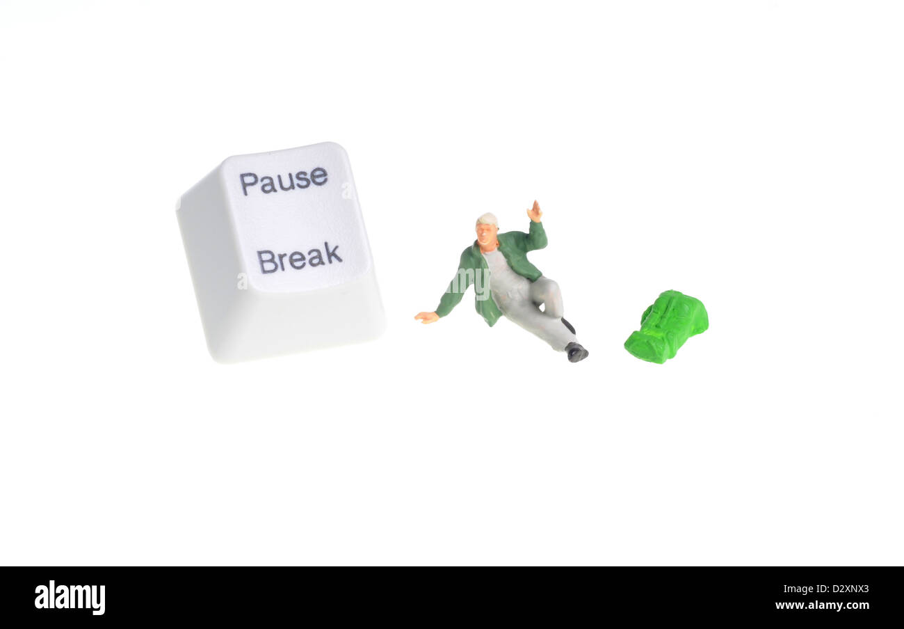 Touche pause Banque de photographies et d’images à haute résolution - Alamy