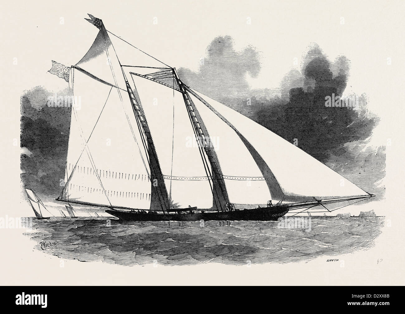 Yacht goélette Banque de photographies et d’images à haute résolution ...