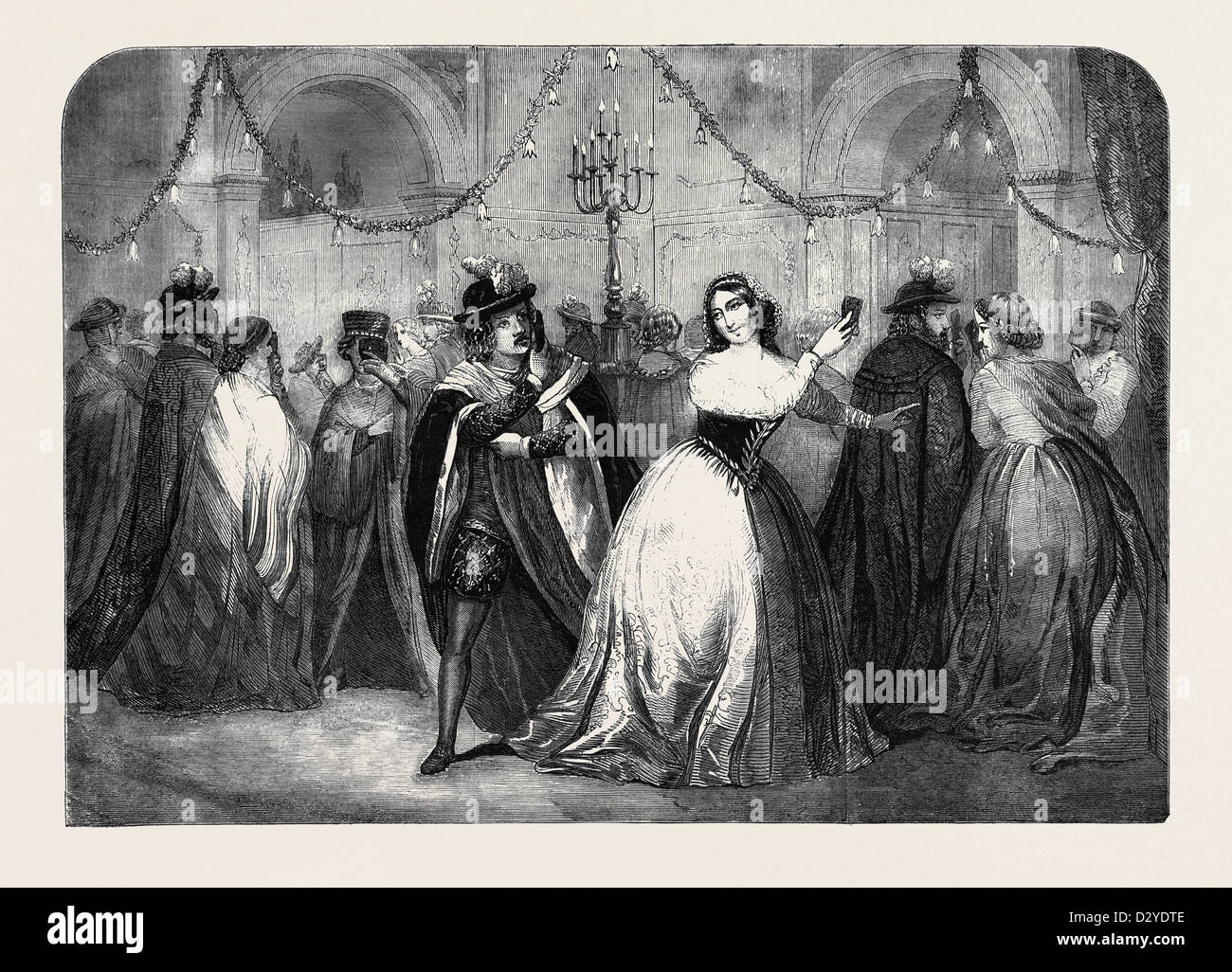 Scène DE BEAUCOUP DE BRUIT POUR RIEN AU THÉÂTRE PRINCESS' Photo Stock ...