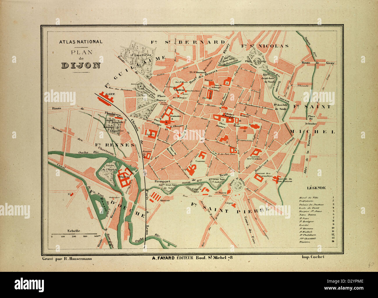 Map dijon Banque de photographies et d’images à haute résolution - Alamy