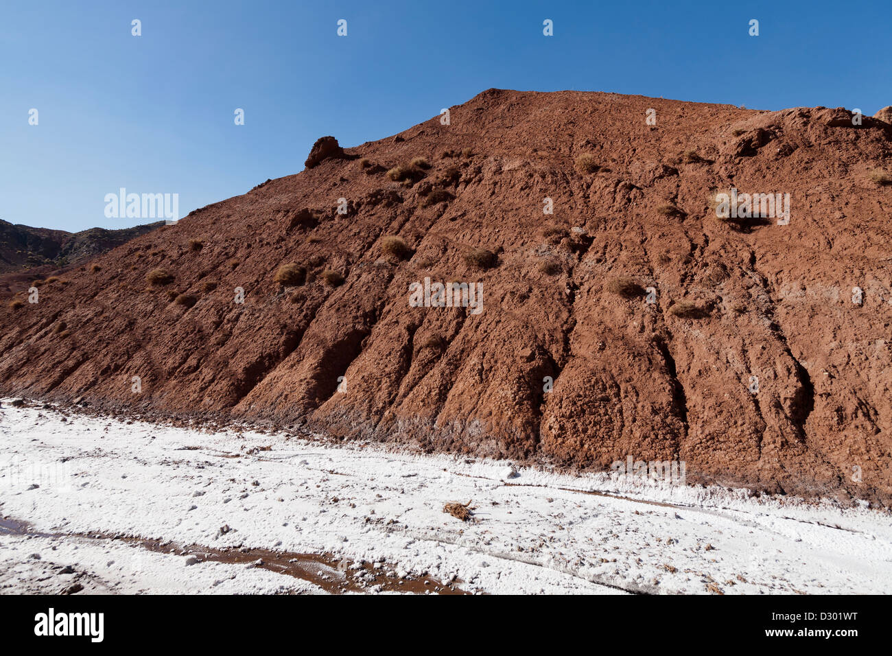 Les mines de sel de Telouet sur l'ancien sentier de caravanes de ...