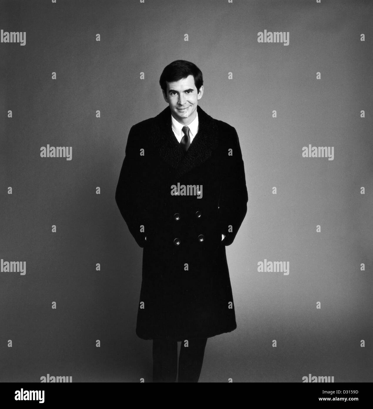 Anthony perkins Banque d'images noir et blanc - Alamy