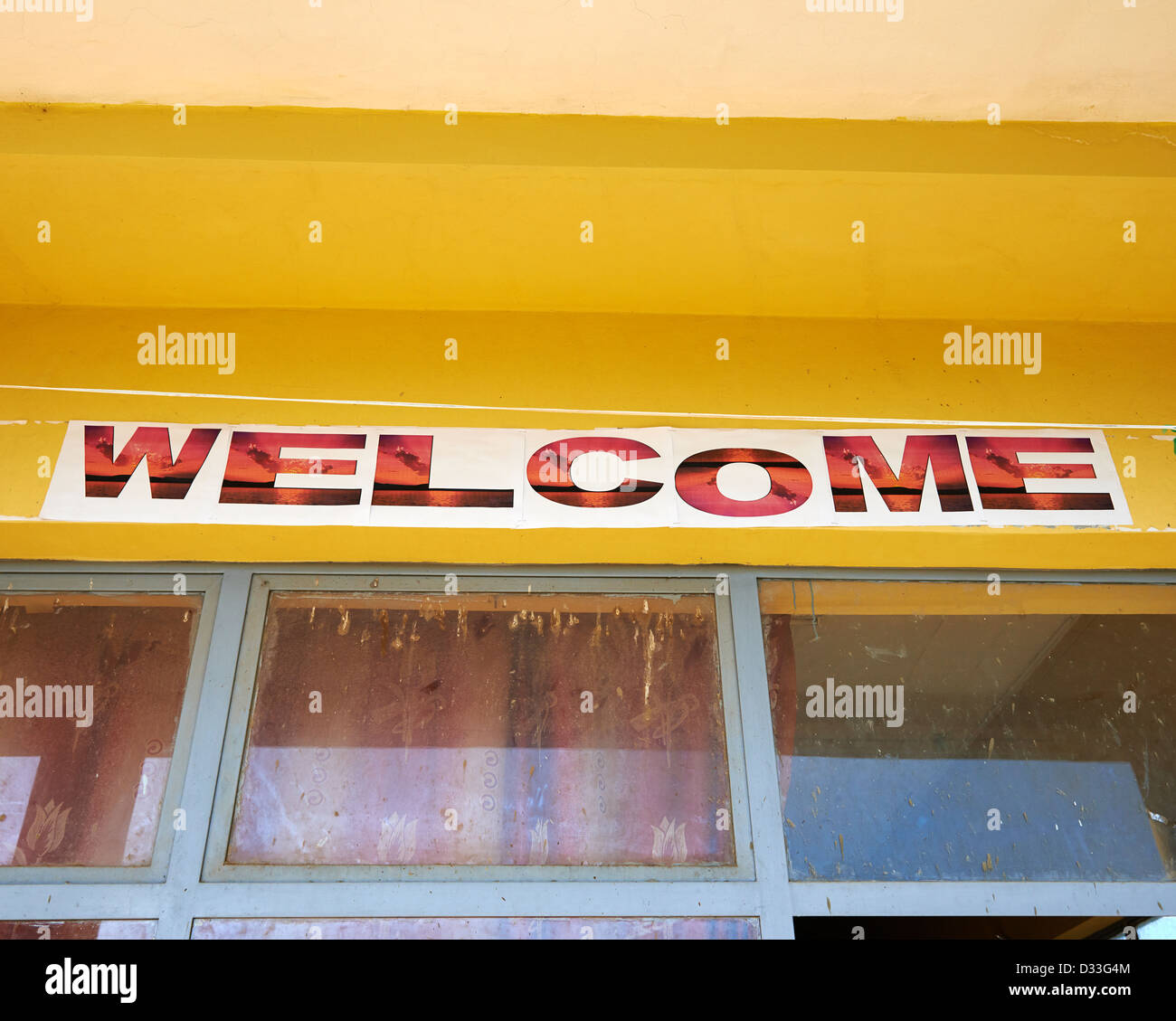 Welcome banner Banque de photographies et d’images à haute résolution ...