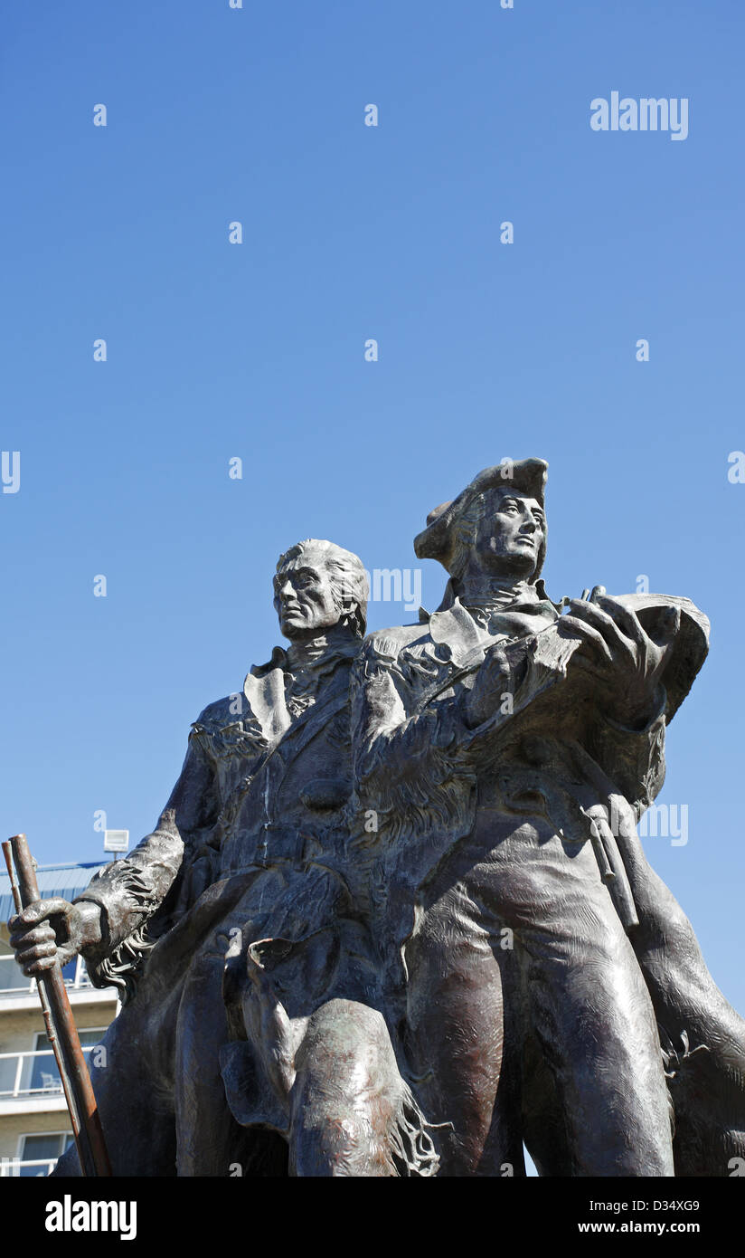 Lewis clark statue explorer Banque de photographies et d’images à haute ...