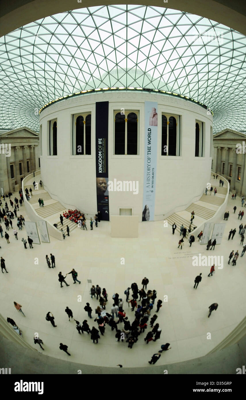 British museum court Banque de photographies et d’images à haute ...