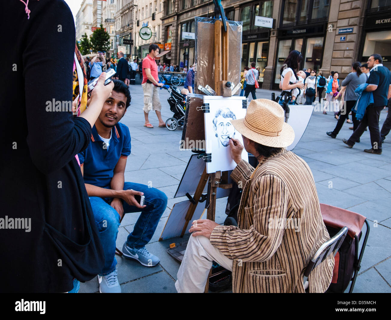 Dessin bonhomme touriste Banque de photographies et d’images à haute résolution - Alamy