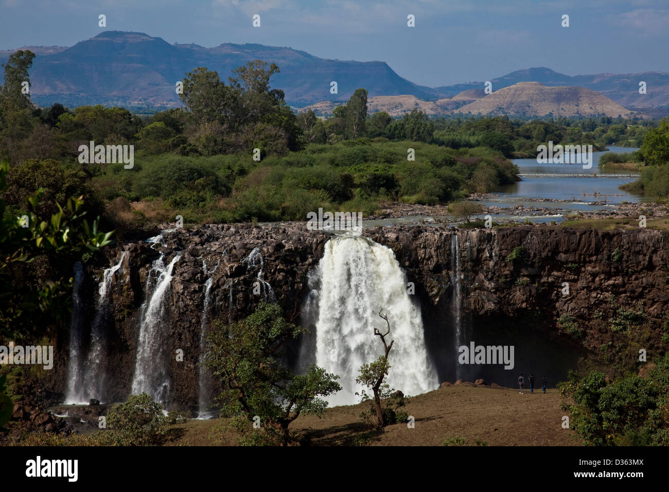 La source du nil bleu Banque de photographies et d’images à haute ...