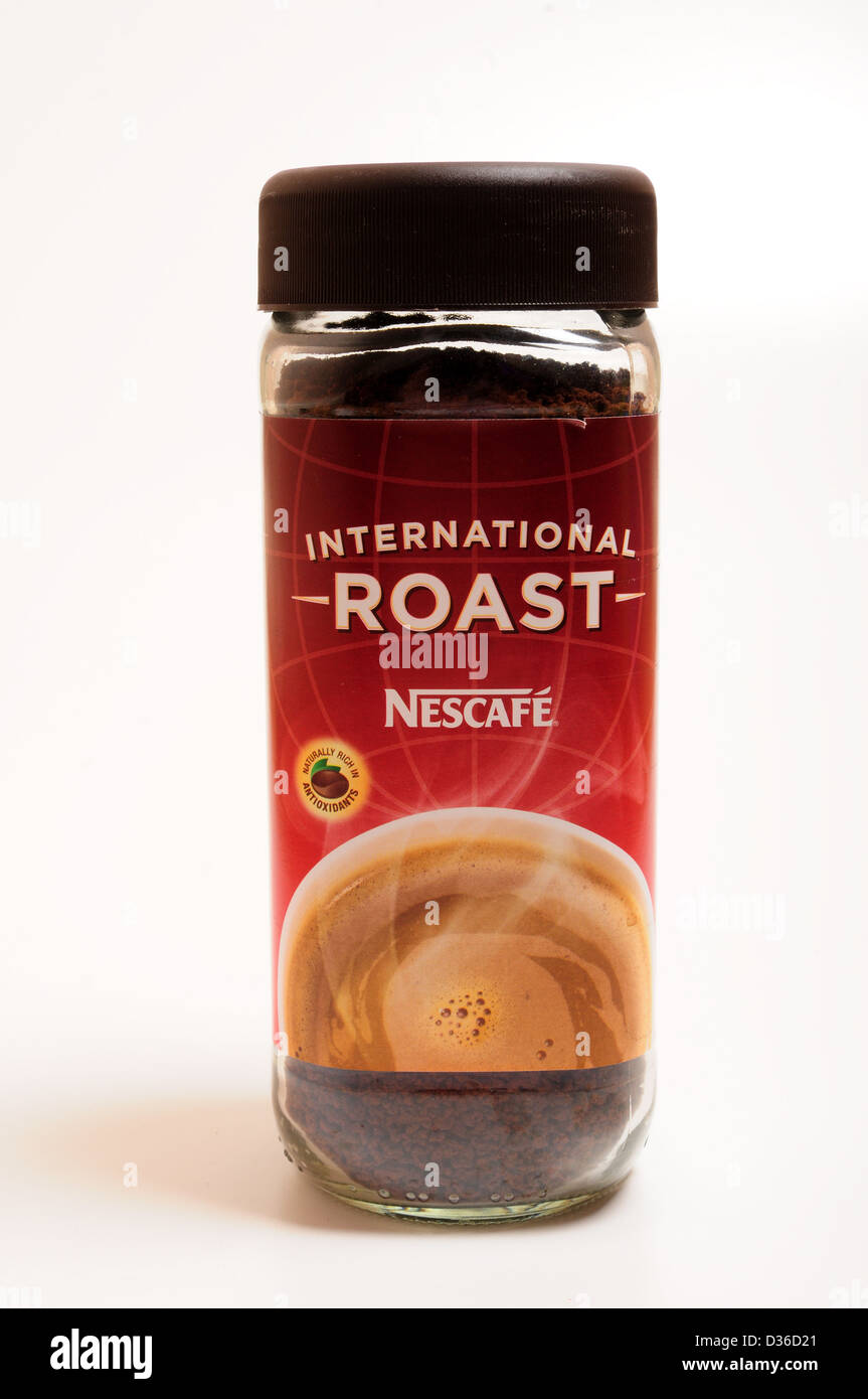 Nescafe jar of coffee Banque de photographies et d’images à haute ...