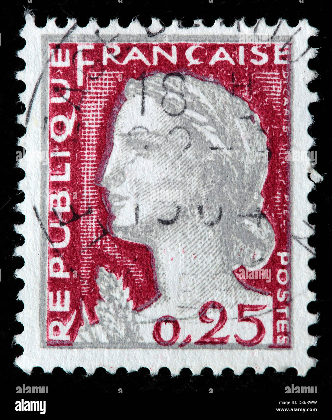 France stamp marianne Banque de photographies et d’images à haute ...