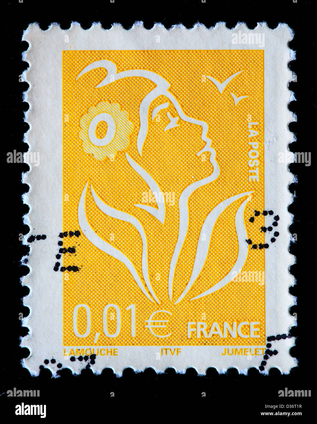 Marianne, timbre-poste, France, 2004 Photo Stock - Alamy