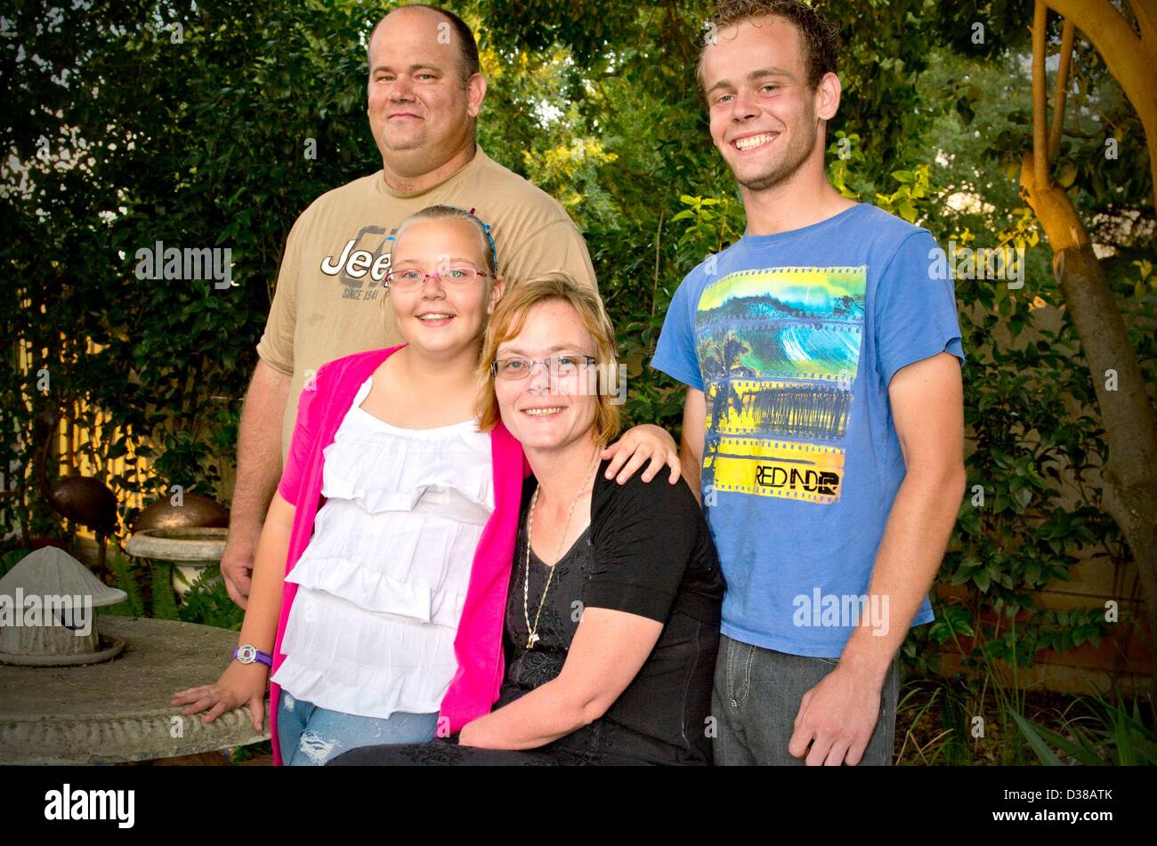 VEREENIGING, AFRIQUE DU SUD : David Henwood Elzandre sa fille, son mari ...