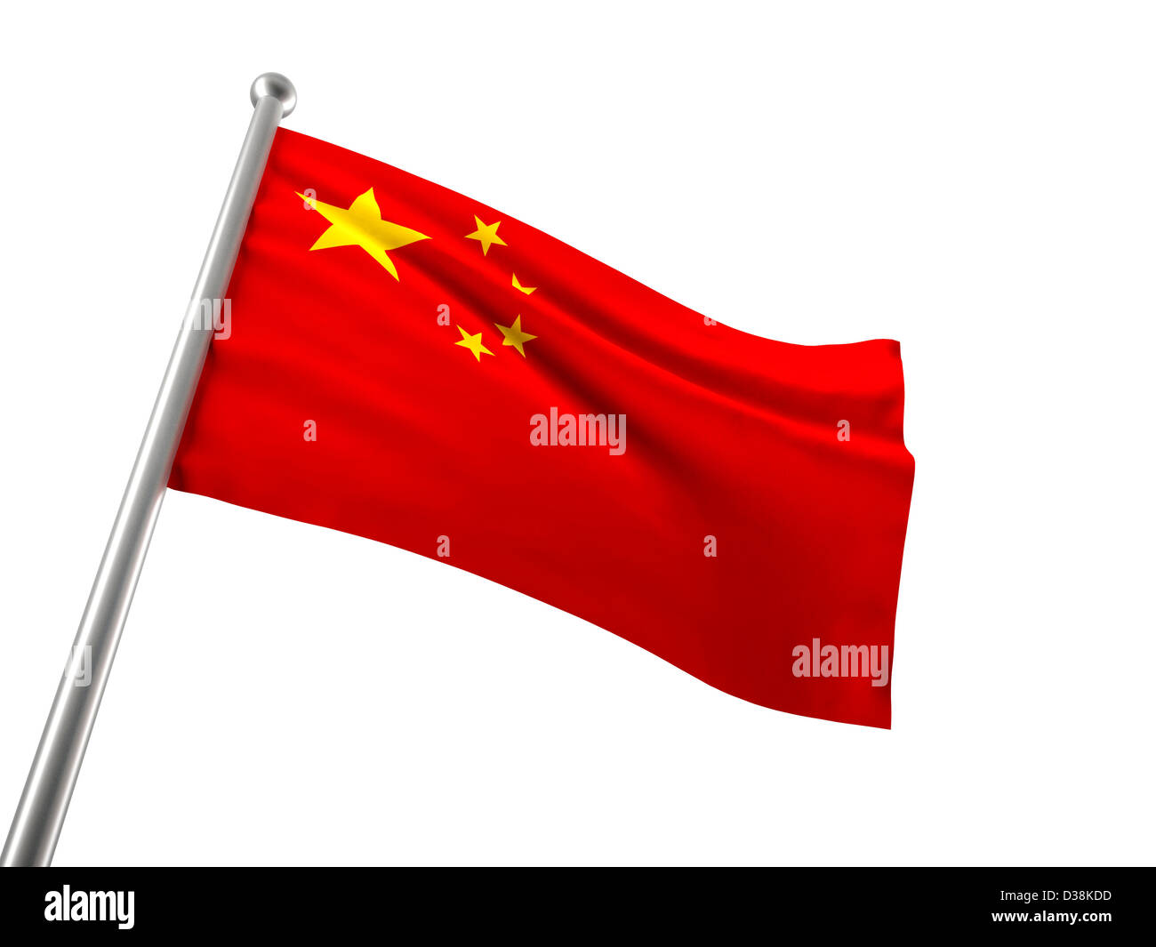 Drapeau chinois Banque de photographies et d’images à haute résolution ...