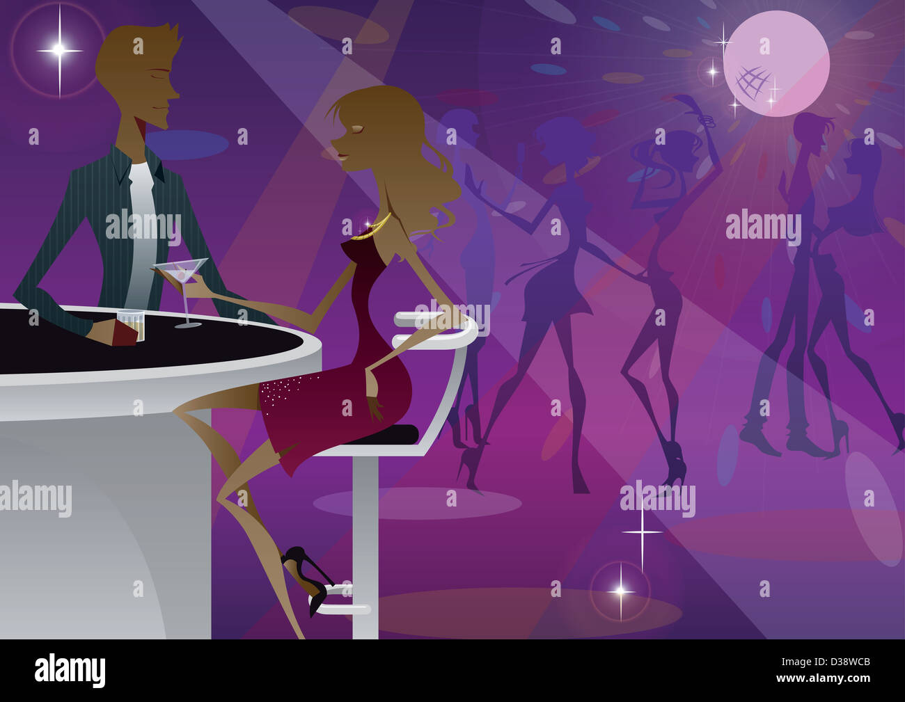 Table dance bar Banque de photographies et d’images à haute résolution ...