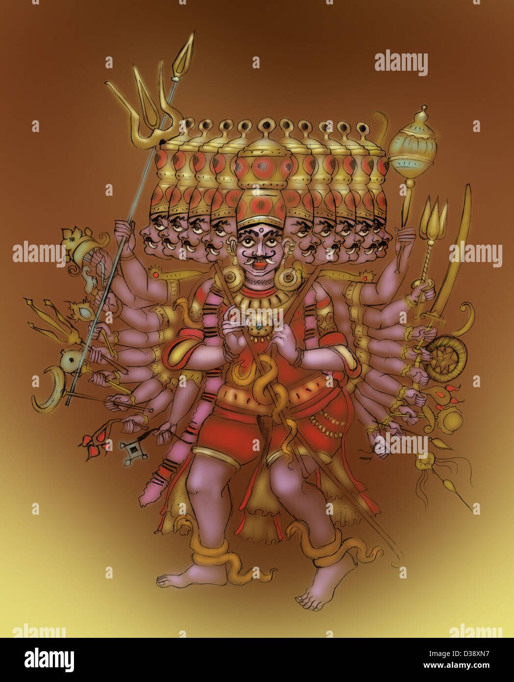 Ramayana ravana Banque de photographies et d’images à haute résolution ...