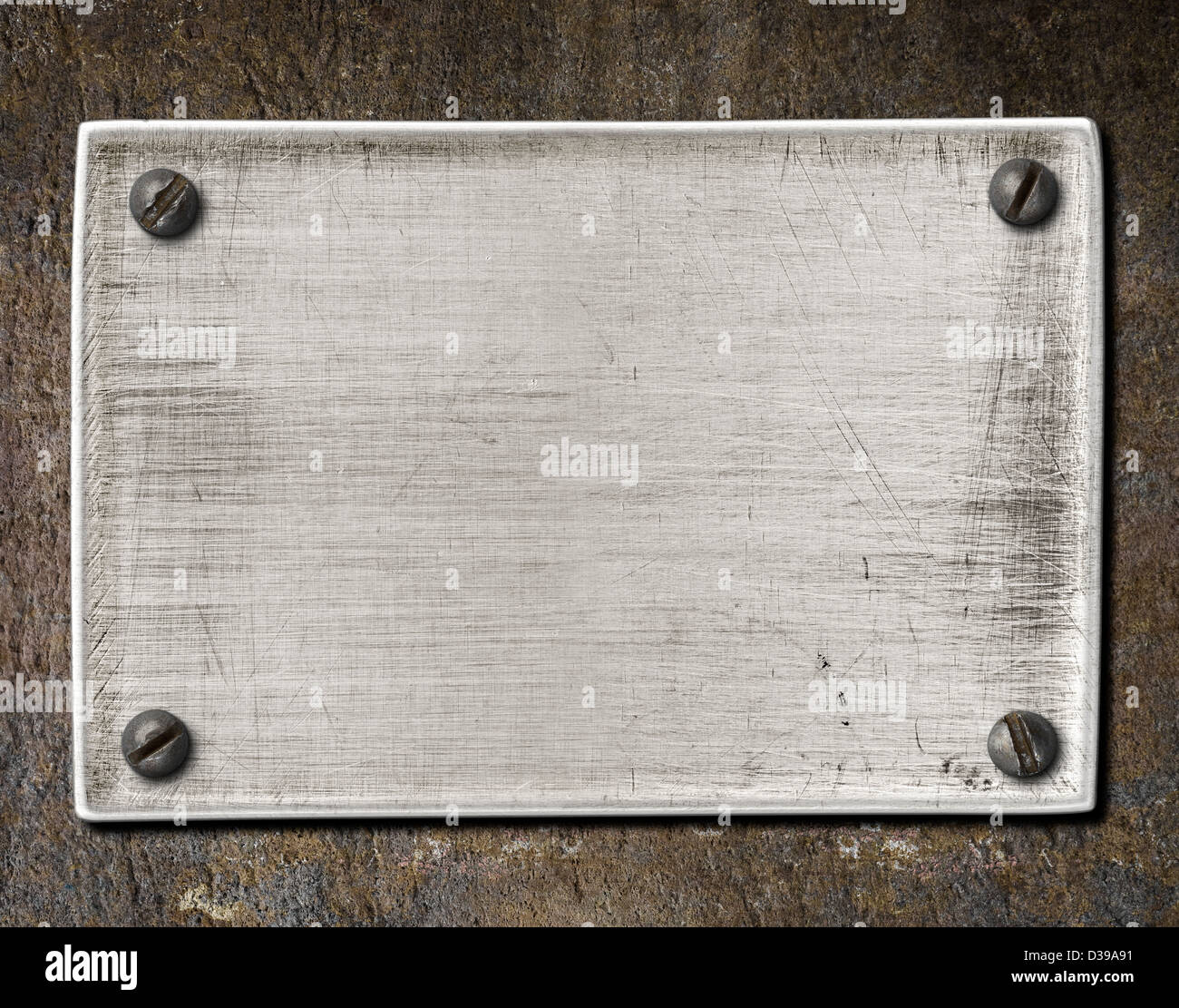 Plaque metal Banque de photographies et d’images à haute résolution - Alamy