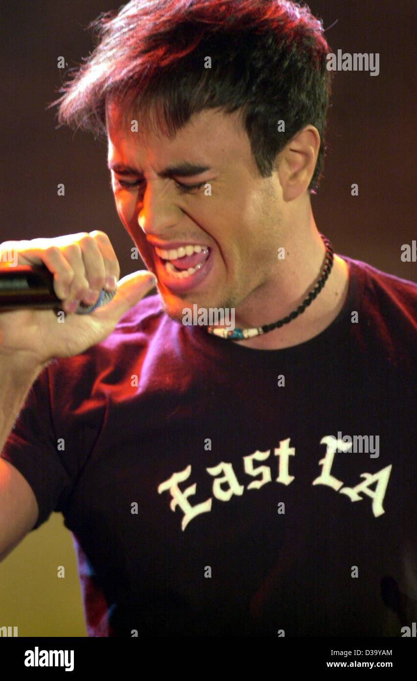 (Afp) - La chanteuse pop espagnol Enrique Iglesias, l'exécution dans ... (Afp) - La chanteuse pop espagnol Enrique Iglesias, l'exécution dans ...