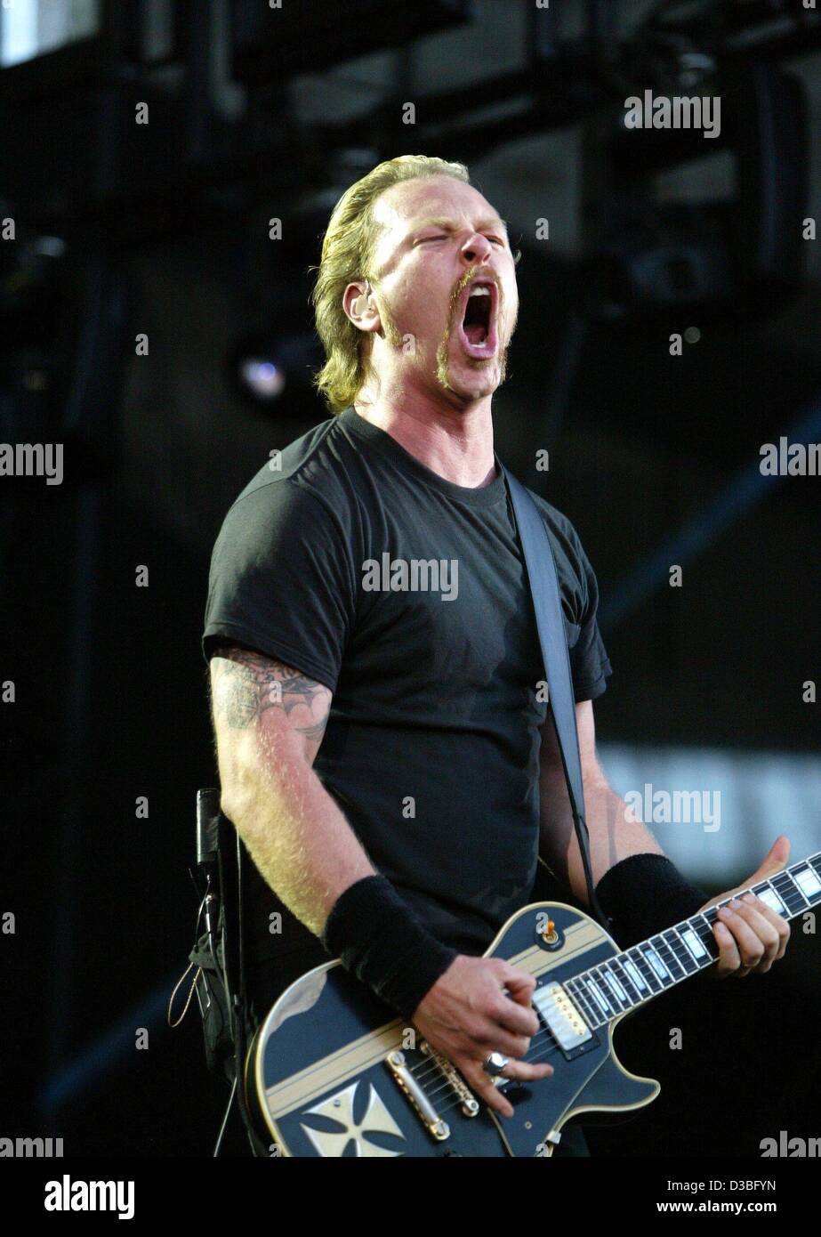 Arts culture divertissement ace musique guitare metallica allemagne Banque de photographies et d ...