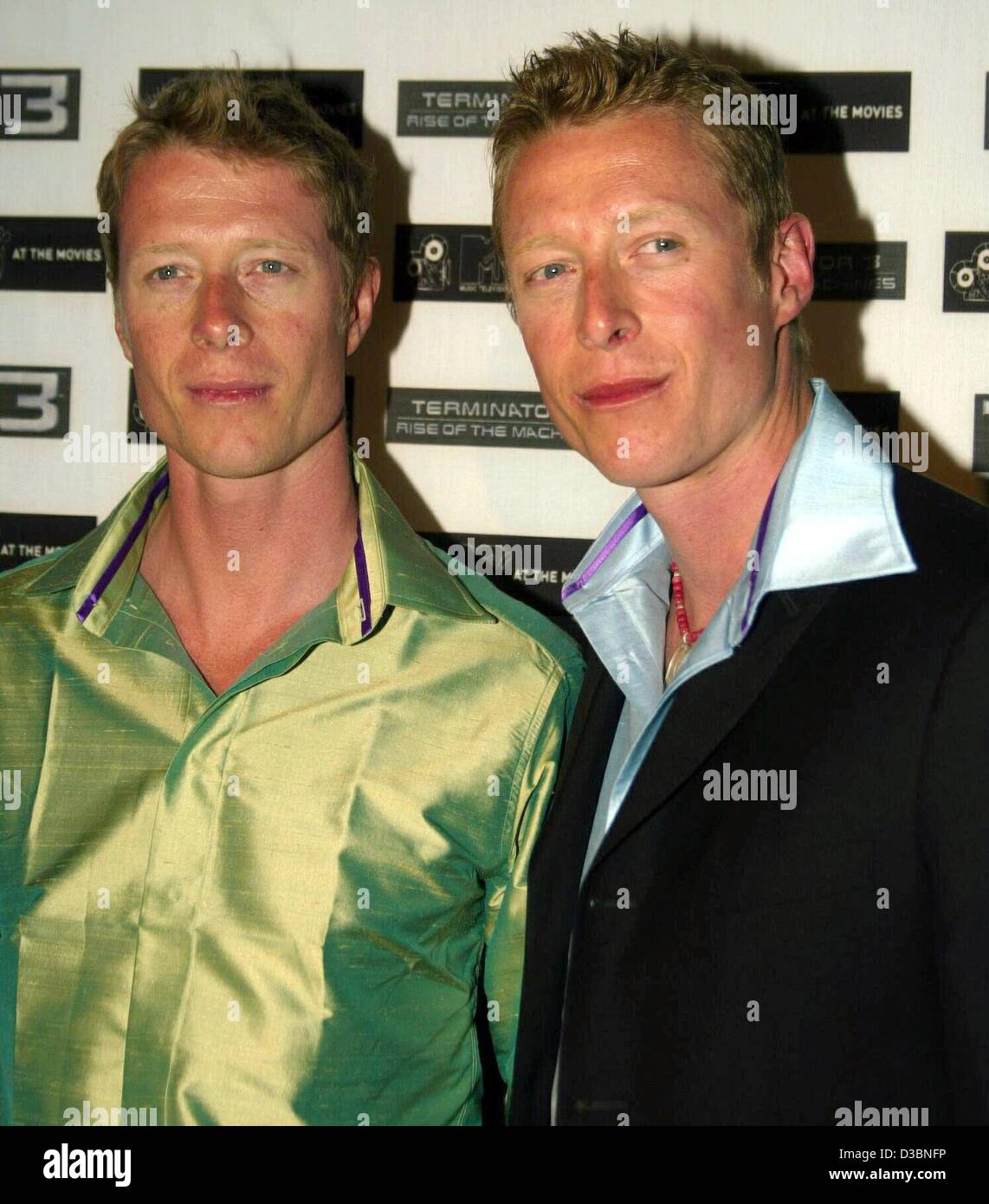 Matrix reloaded twins Banque de photographies et d’images à haute ...