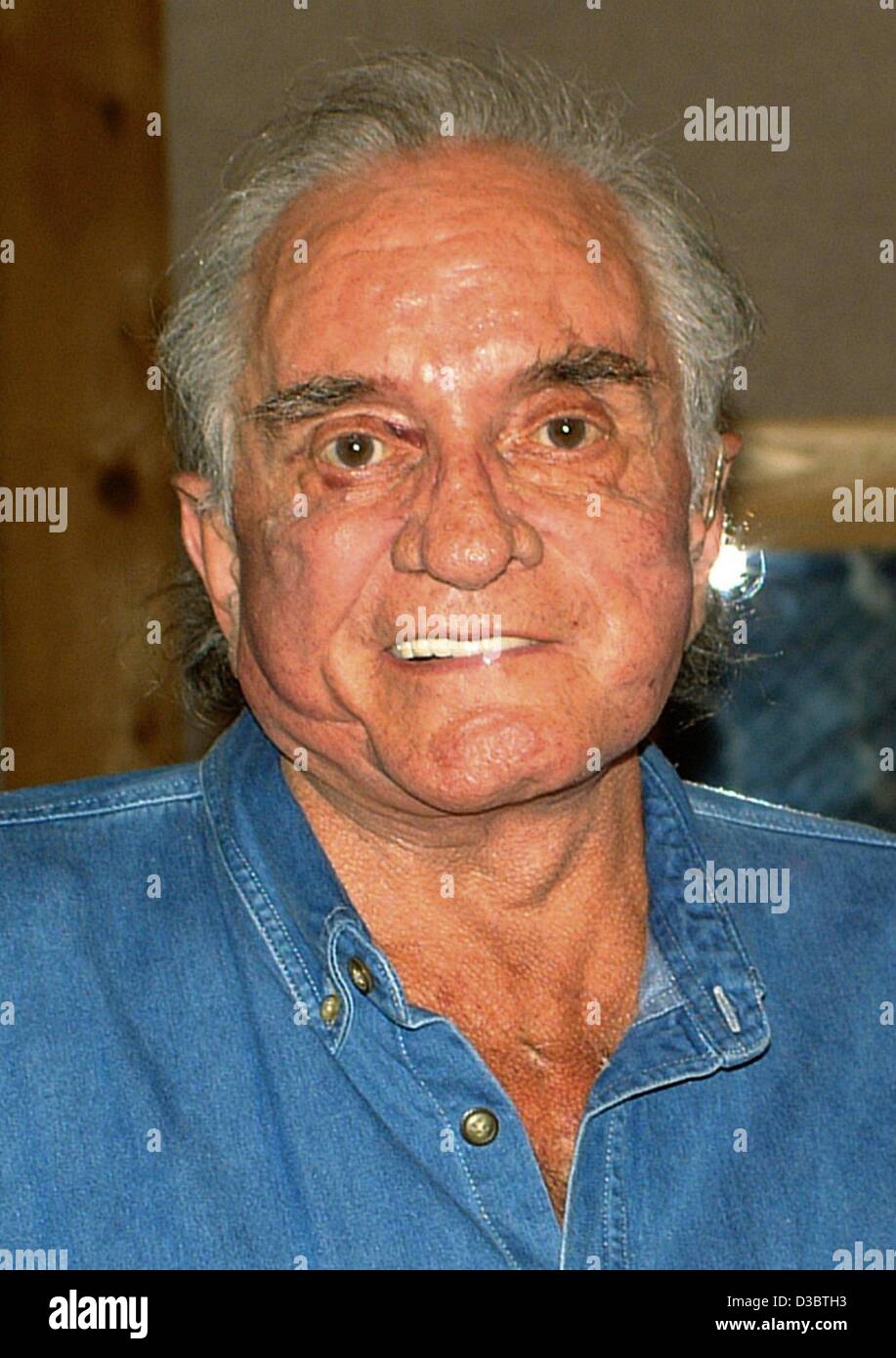 (Dpa) - US Country & Western star Johnny Cash, représenté à ...