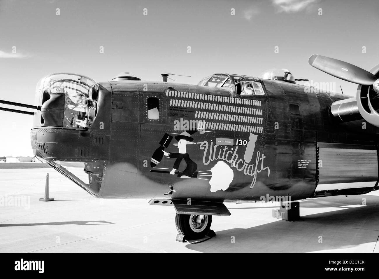 B24 liberator Banque d'images noir et blanc - Alamy