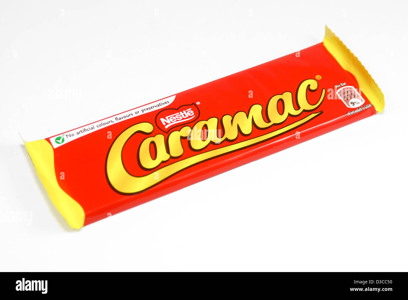 Tablette de chocolat caramac Banque de photographies et d’images à ...