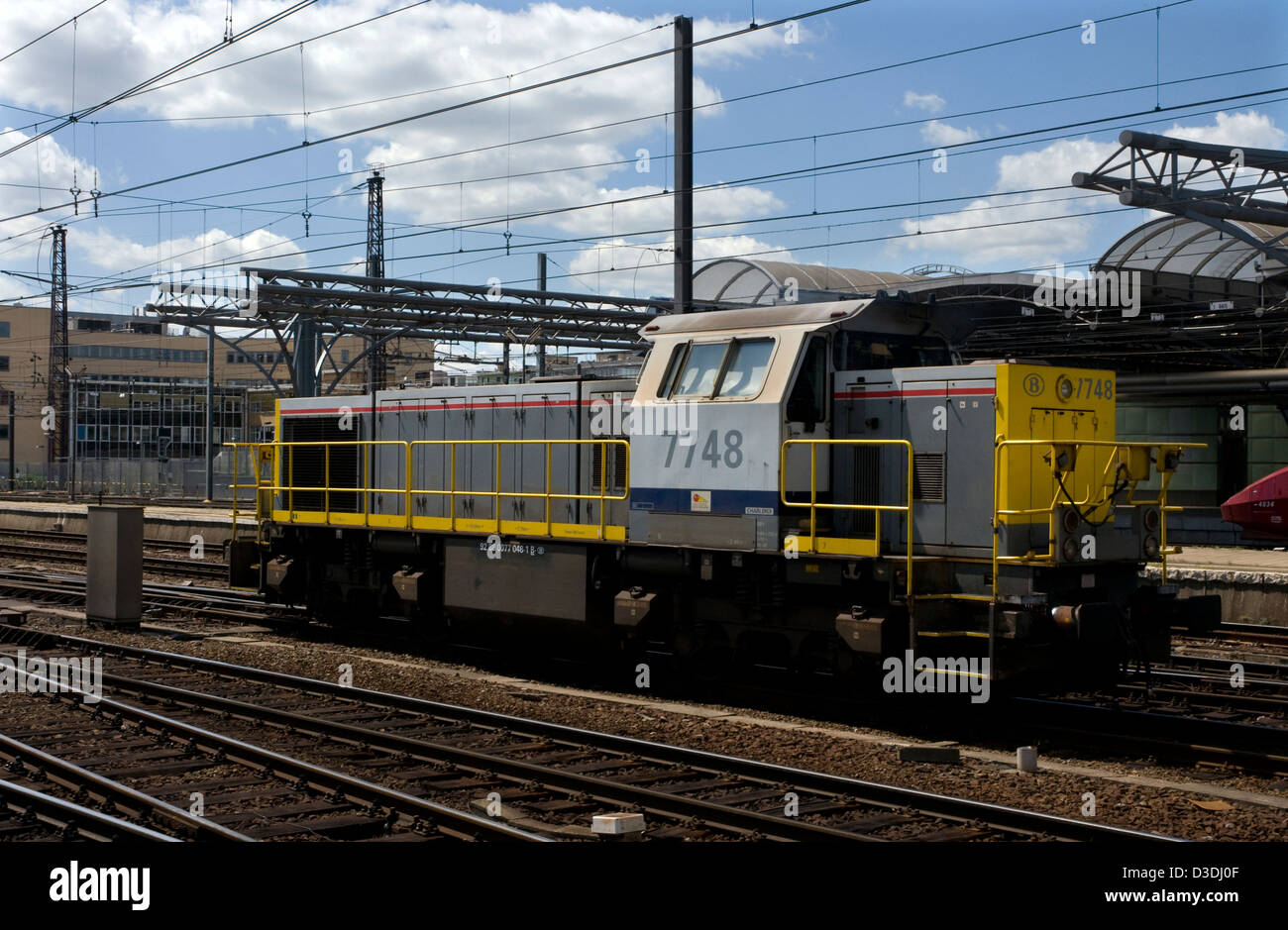 La SNCB,vossloh/bombardier,classe 77, la locomotive diesel-hydraulique ...
