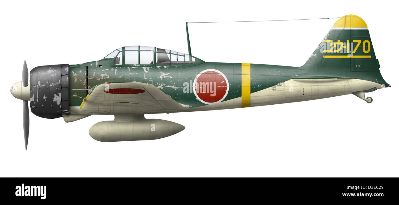 Japanese zero warbird Banque de photographies et d’images à haute ...