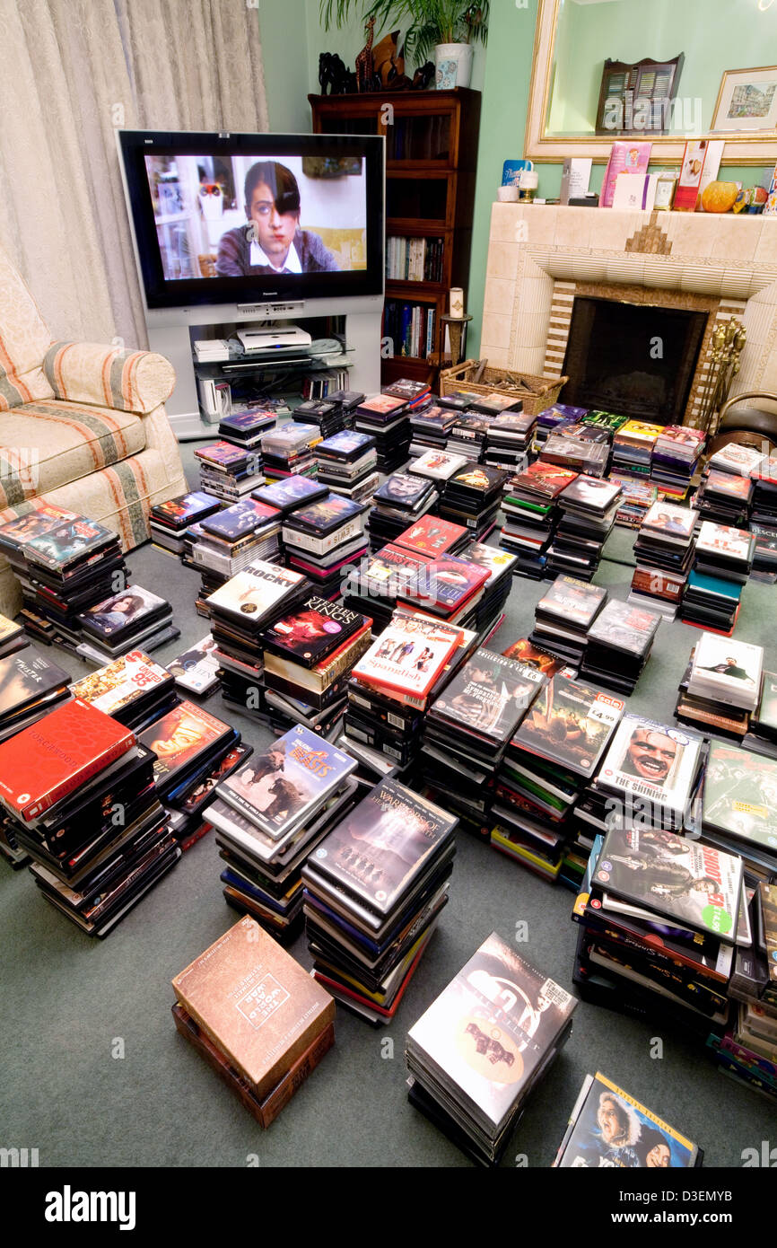 Movie collection dvd Banque de photographies et d’images à haute ...