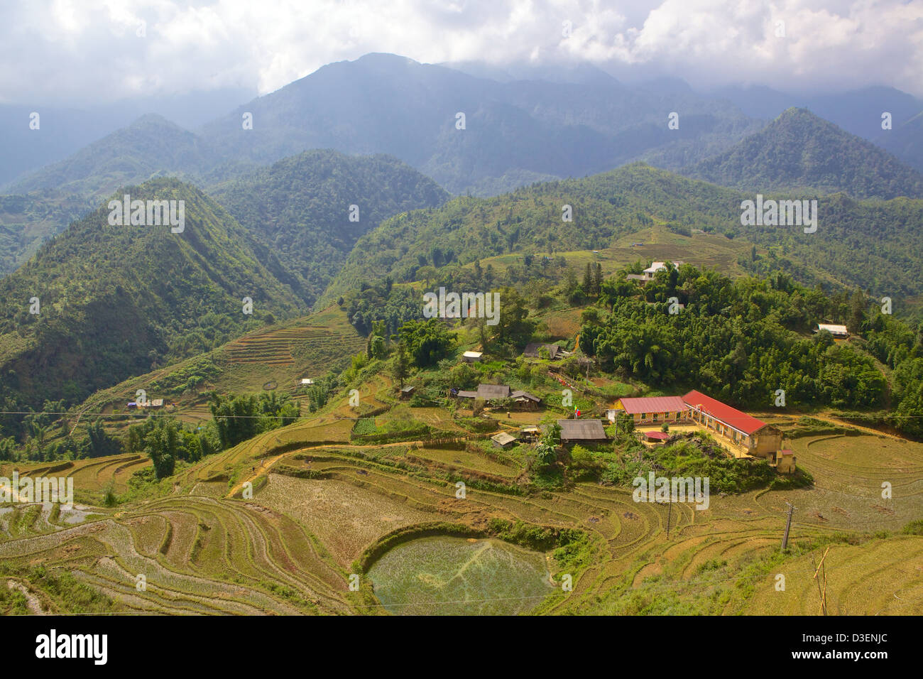 Sapa vietnam cat cat village Banque de photographies et d’images à ...