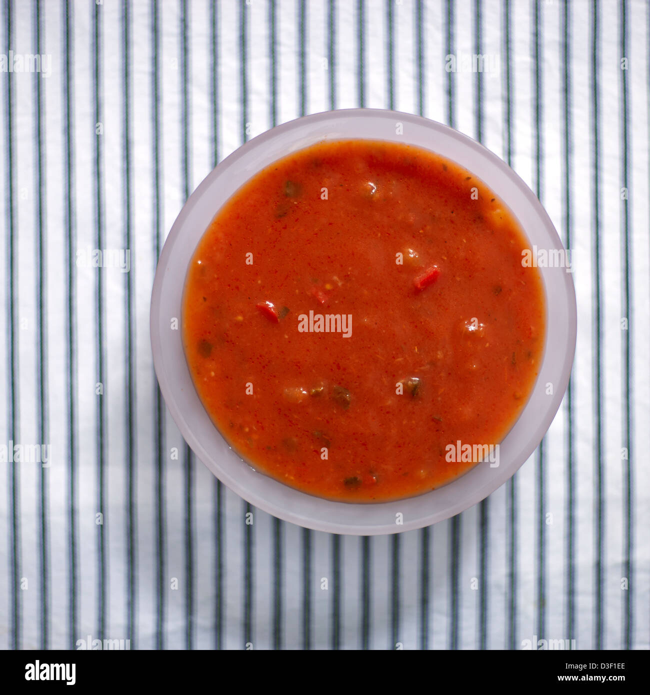 Soupe de gaspacho espagnol Banque de photographies et d’images à haute ...