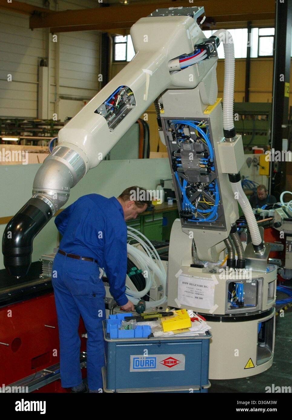 Robot peinture Banque de photographies et d’images à haute résolution ...