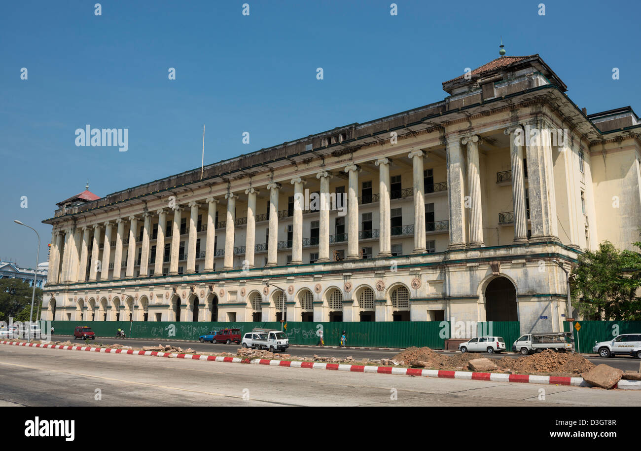 Burma architecture yangon buildings burma colonial yangon colonial ...