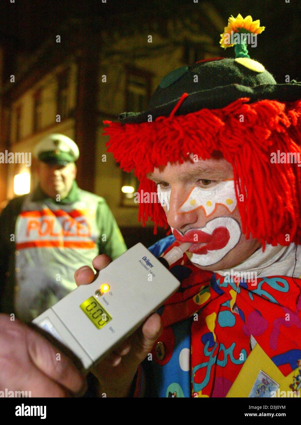 Police clown allemagnr Banque de photographies et d’images à haute ...