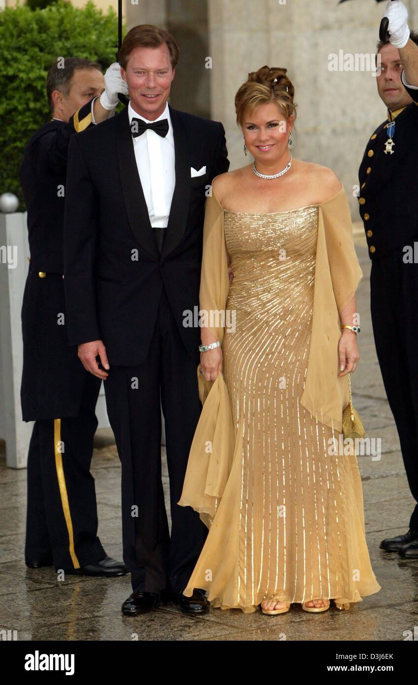 (Afp) - Le Grand-duc Henri et de la Grande-Duchesse Maria Teresa de ...