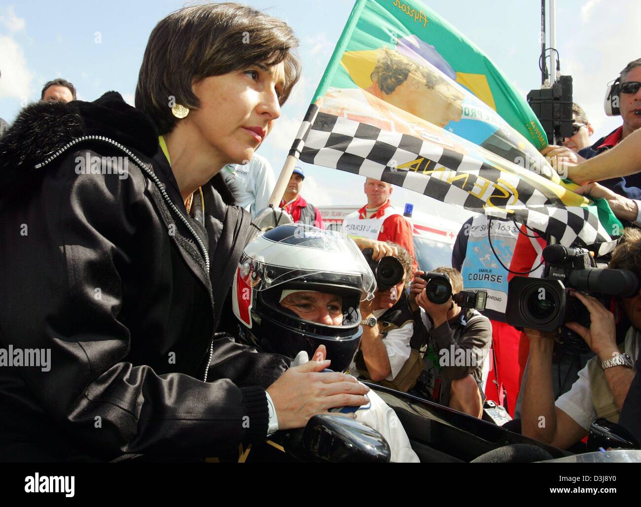 Sister of the late ayrton senna Banque de photographies et d’images à ...