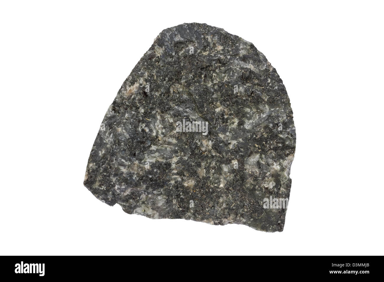 Diabase plagioclase ou dolérite ou microgabbro Banque de photographies ...