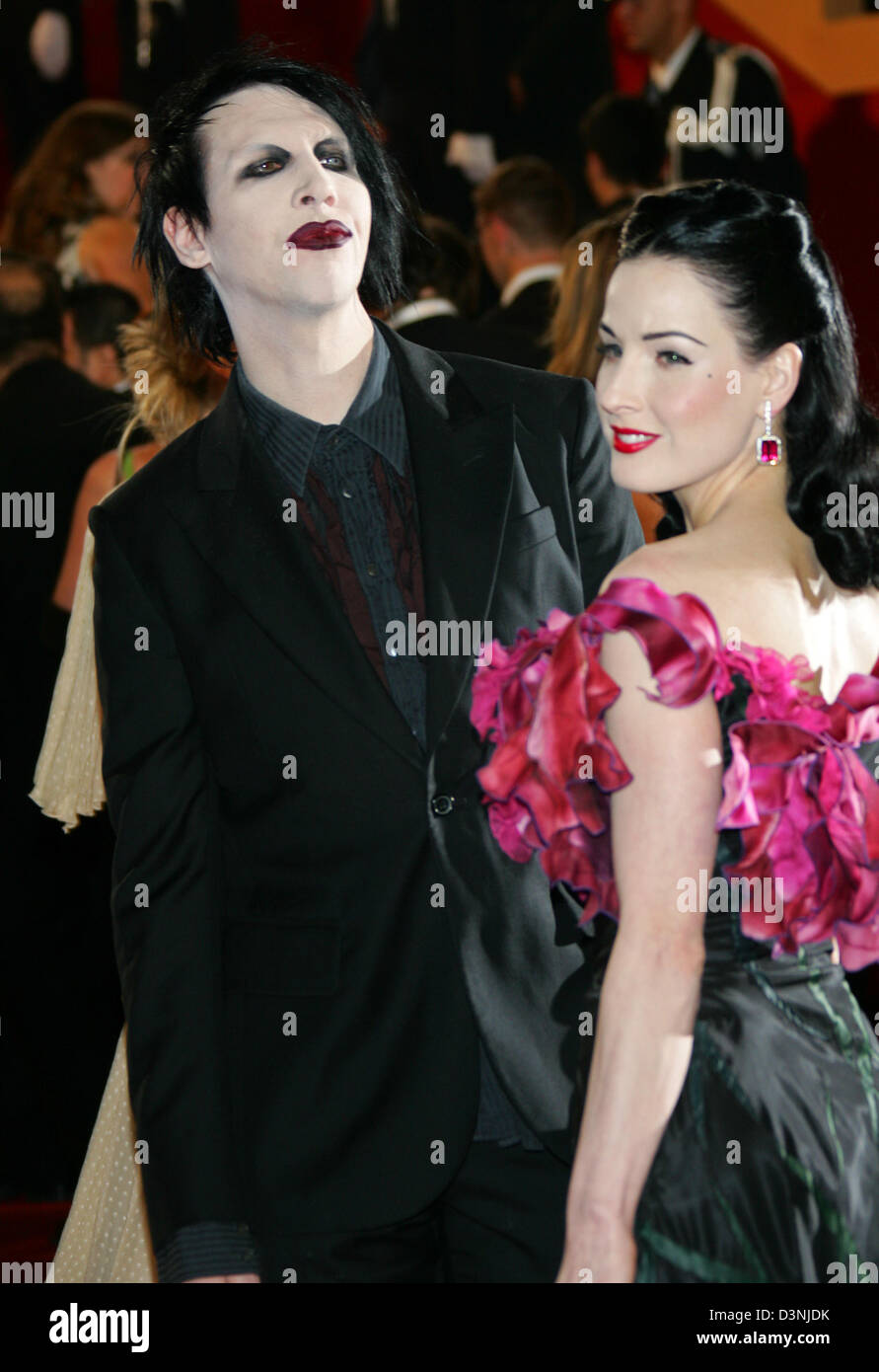 Dita Von Teese And Manson Banque De Photographies Et Dimages à Haute Résolution Alamy