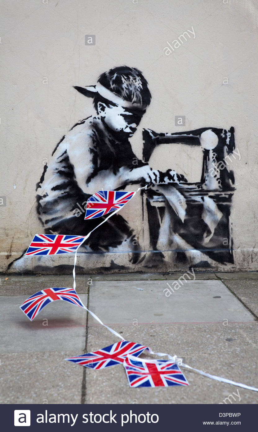Graffiti Artist Banksy Photos & Graffiti Artist Banksy Images - Alamy