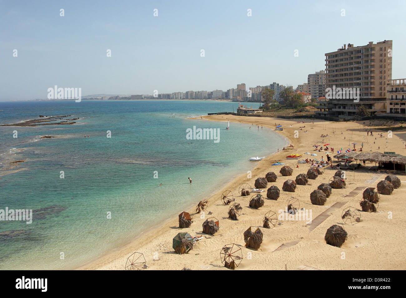 Famagusta, République turque de Chypre du Nord, l'ancien lieu de ...