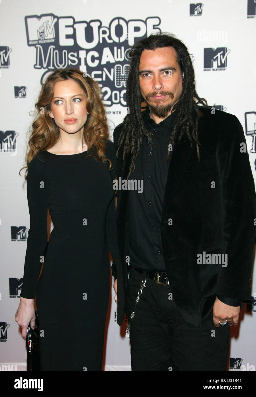 Le guitariste de rock américain bande 'Korn', James Shaffer, pose sur ...