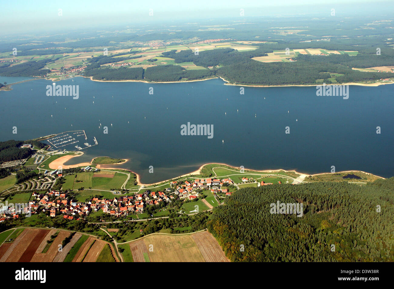 Lac de brombach Banque de photographies et d’images à haute résolution ...