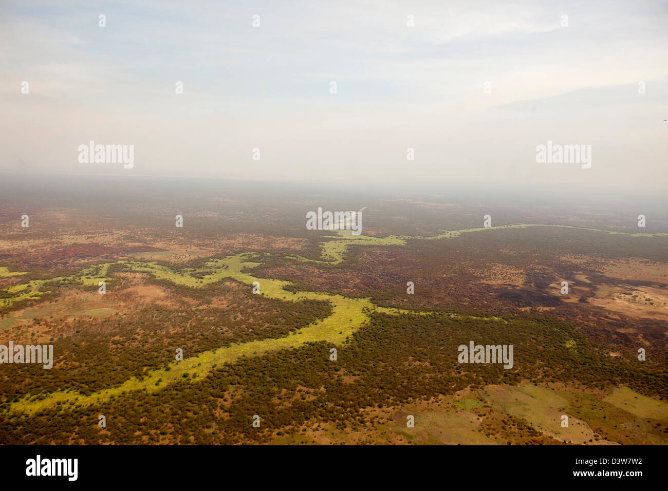 YIDA, Sud Soudan, 18 Novembre 2012 : le camp de réfugiés de Yida ...