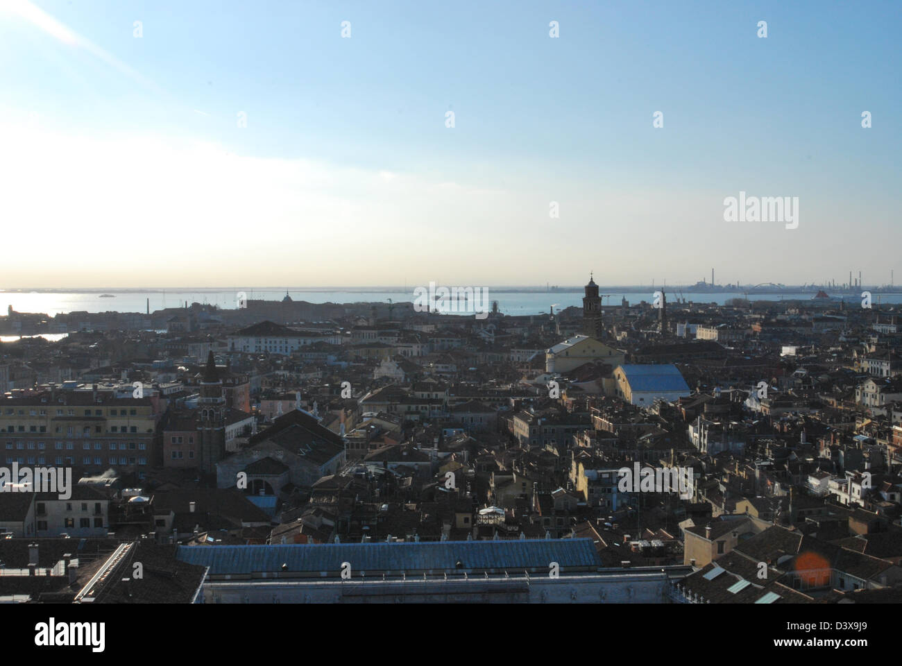 Vue de dessus de toit de venise Banque de photographies et d’images à ...