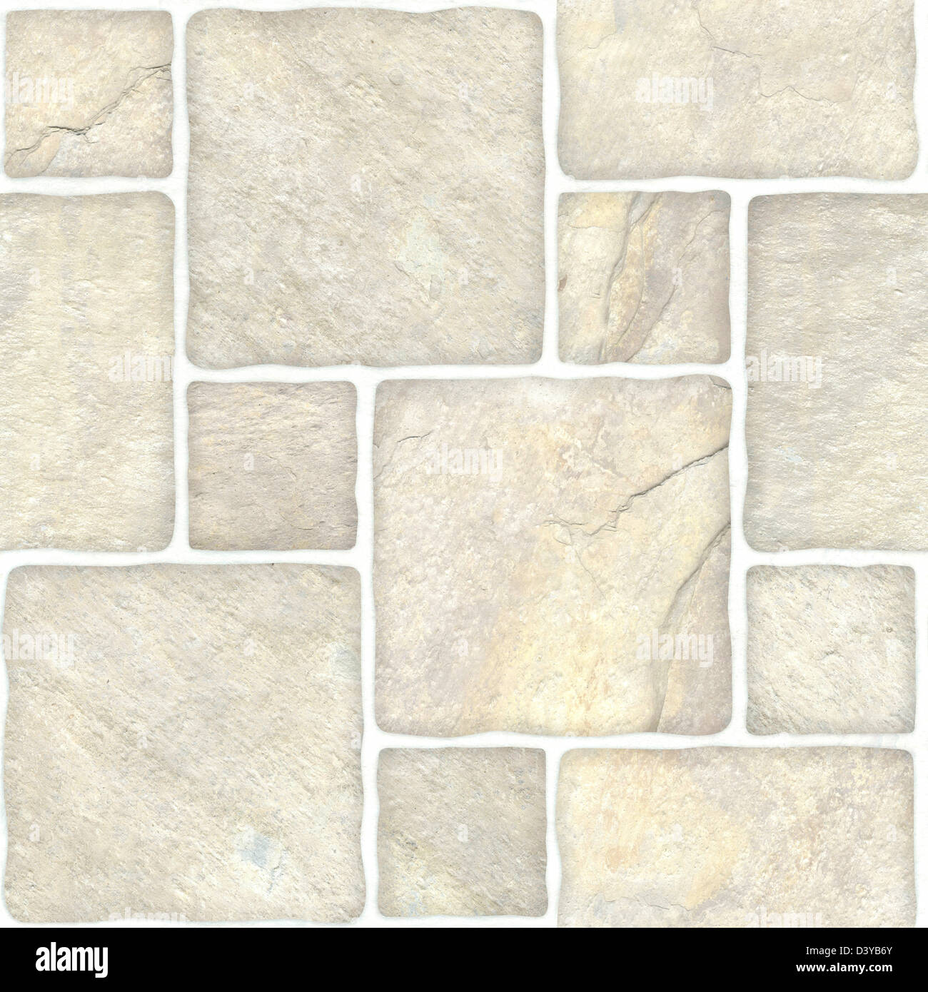 Mosaïque de pierres de marbre beige texture. (Haute.res Photo Stock - Alamy