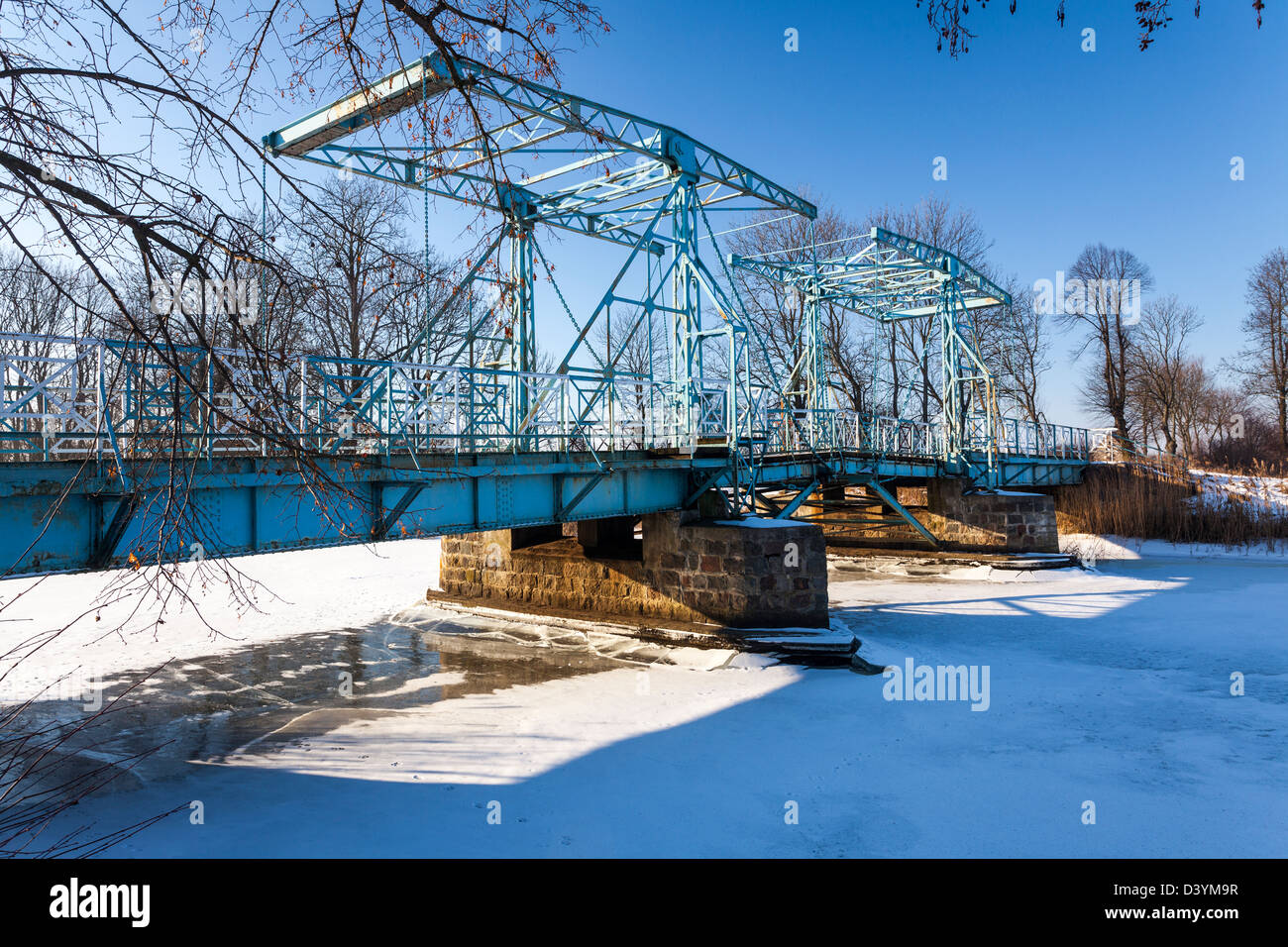 Pont de pont levis de construction Banque de photographies et d’images ...