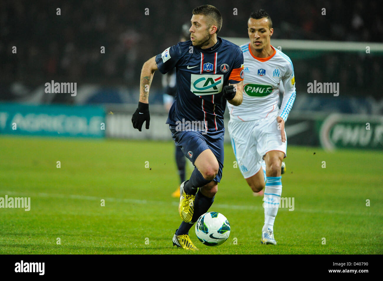 Paris saint germain olympique de marseille Banque de photographies et d ...