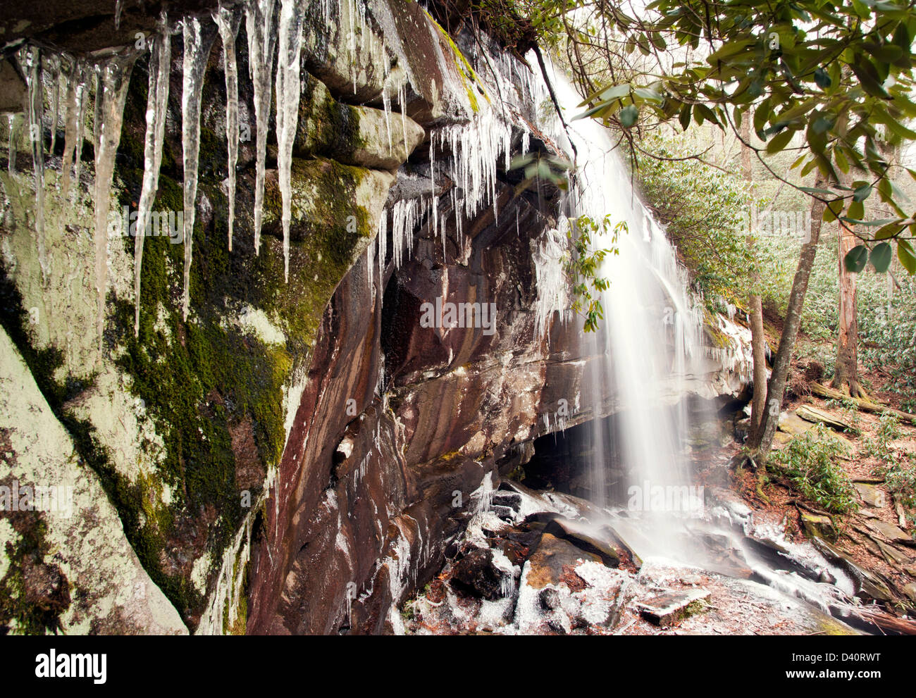 Slick rock falls Banque de photographies et d’images à haute résolution ...