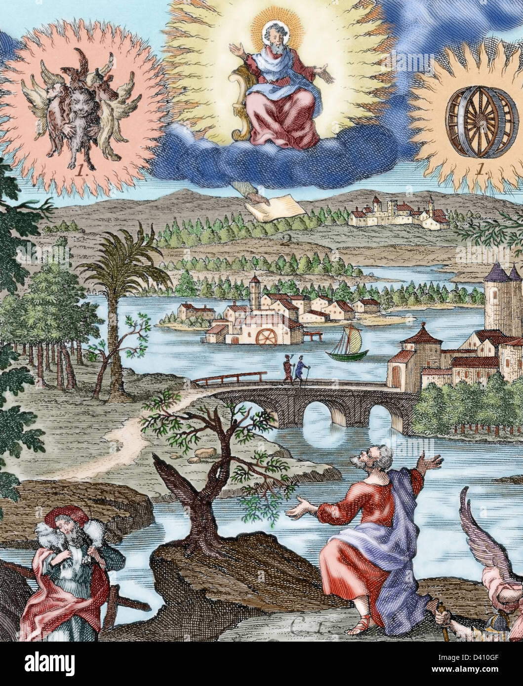 Vision du prophète ézéchiel Banque de photographies et d’images à haute ...