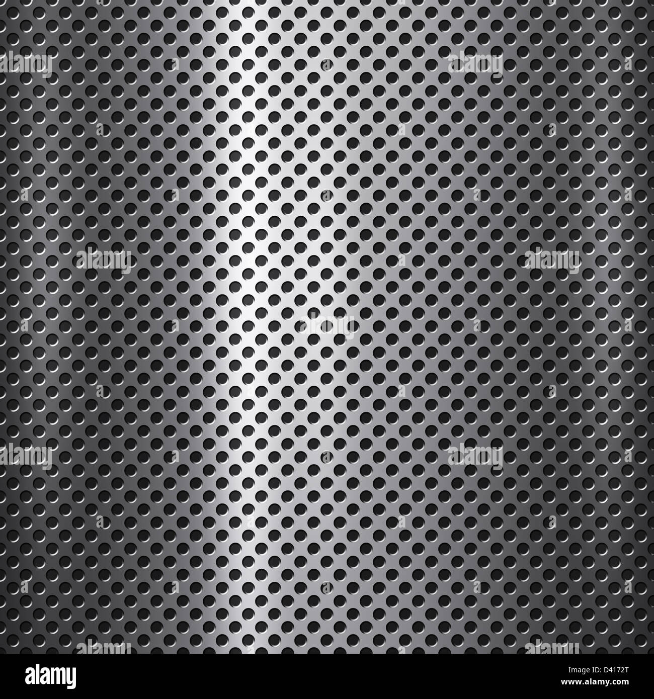 Le grillage de métal avec de petits trous ou de texture d'arrière-plan ...