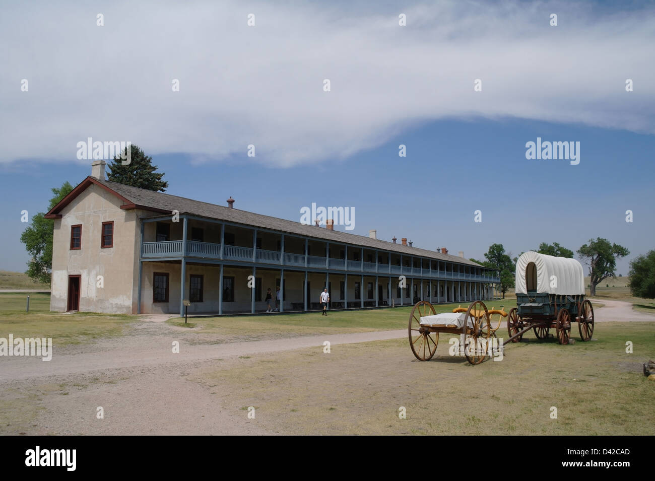 Prairie schooner wagon Banque de photographies et d’images à haute ...